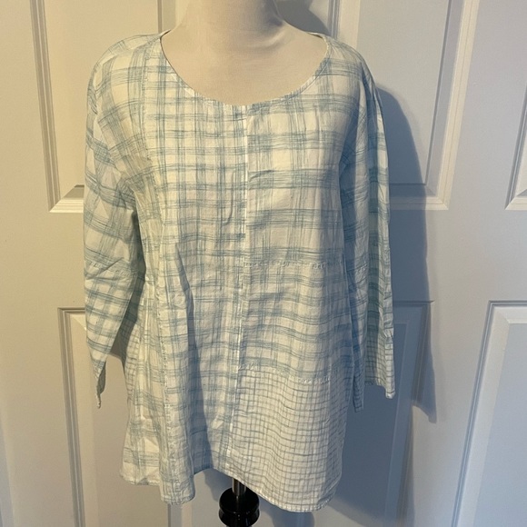 Habitat | Tops | Habitat Plaid Blouse | Poshmark